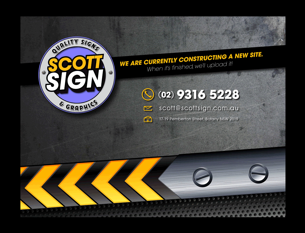 Scott Sign